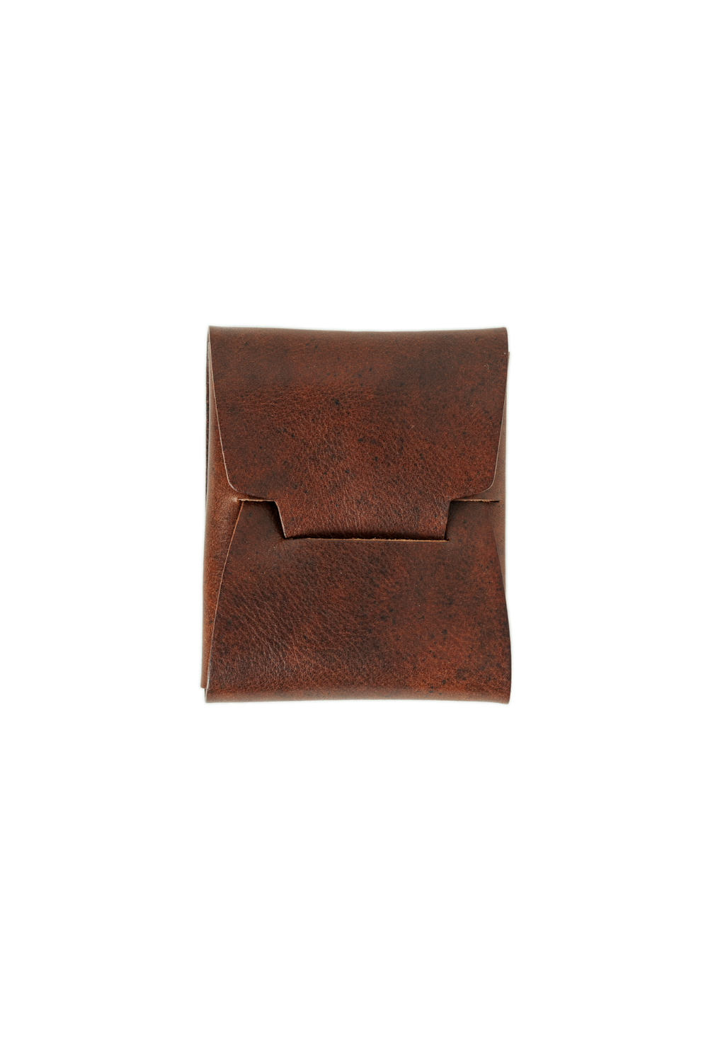 Johnny Wallet - Cognac Nemesis Leather – Plain Plaid