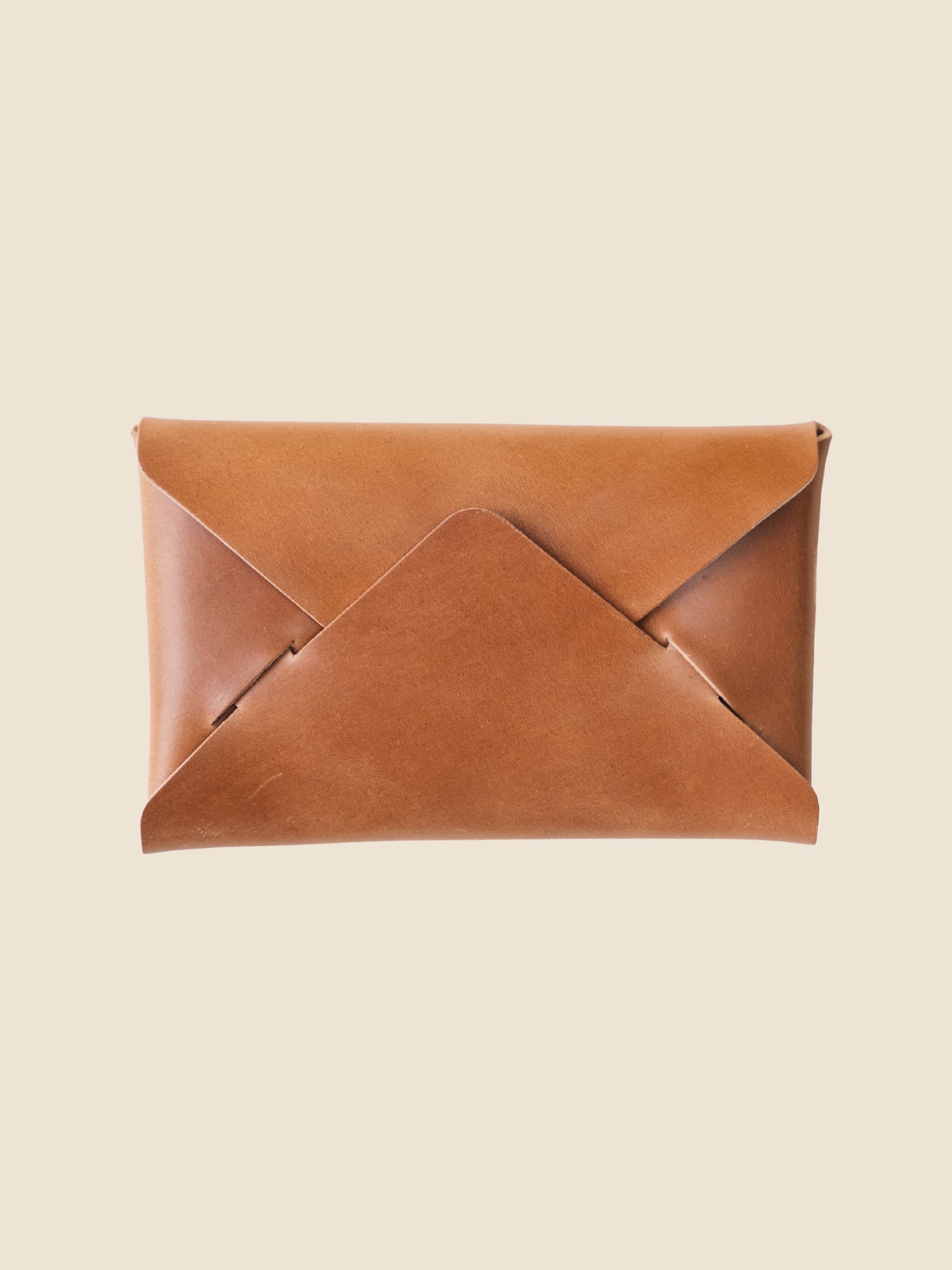 Envelope Wallet - Horween Natural Shell Cordovan – Plain Plaid